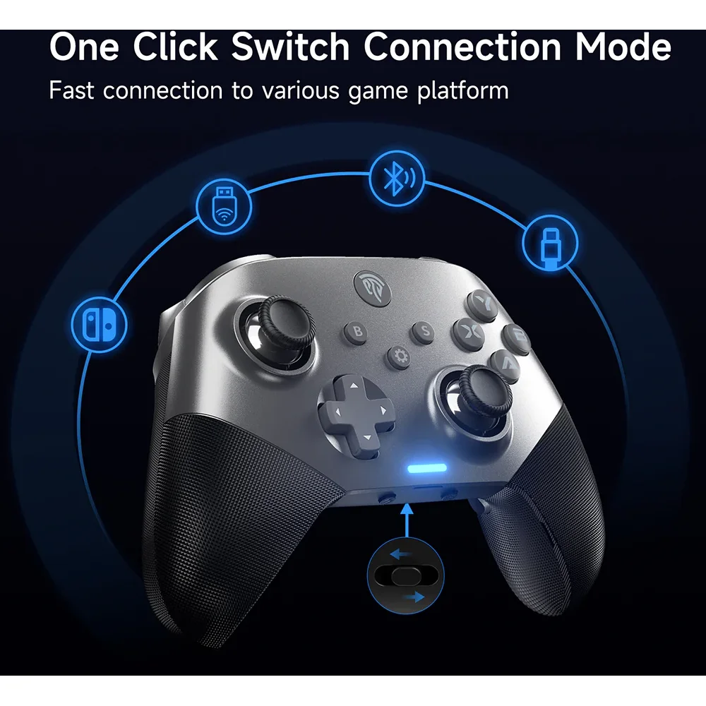 EasySMX X10 Controller with Mechanical Buttons and Hall Joysticks ...