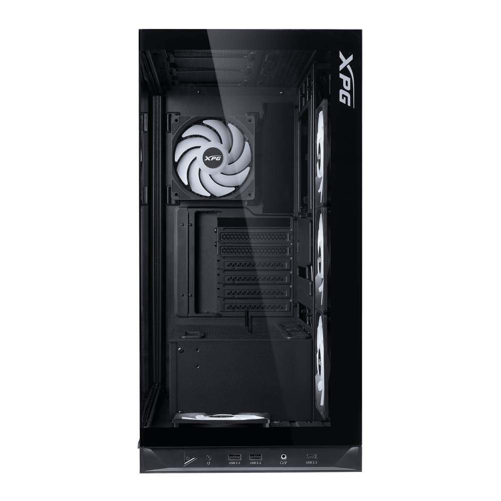 XPG INVADER X BTF Mid Tower Gaming Chassis (Black) For Project Zero ...