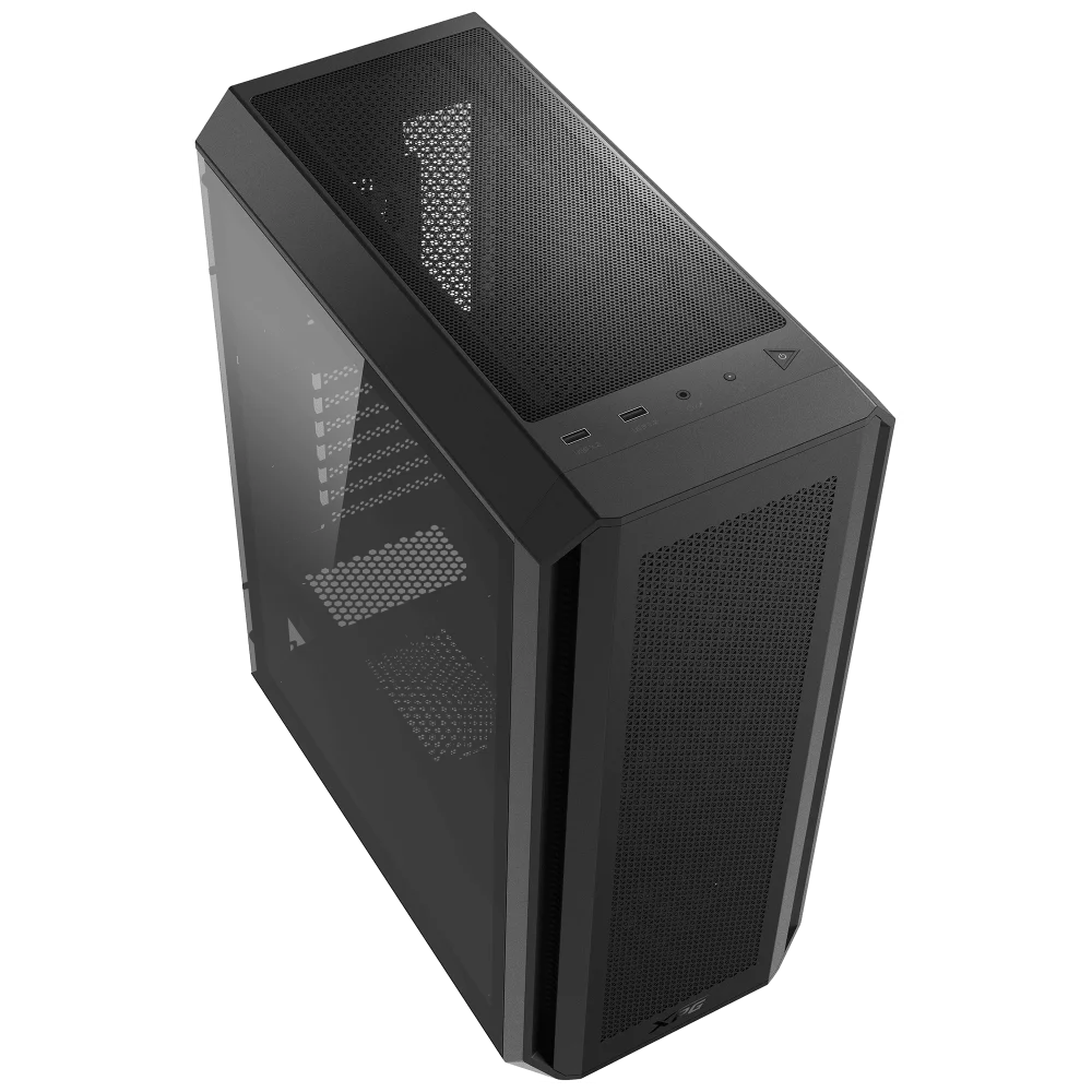 XPG VALOR AIR Mid Tower Gaming Chassis (Black) | Techtronics